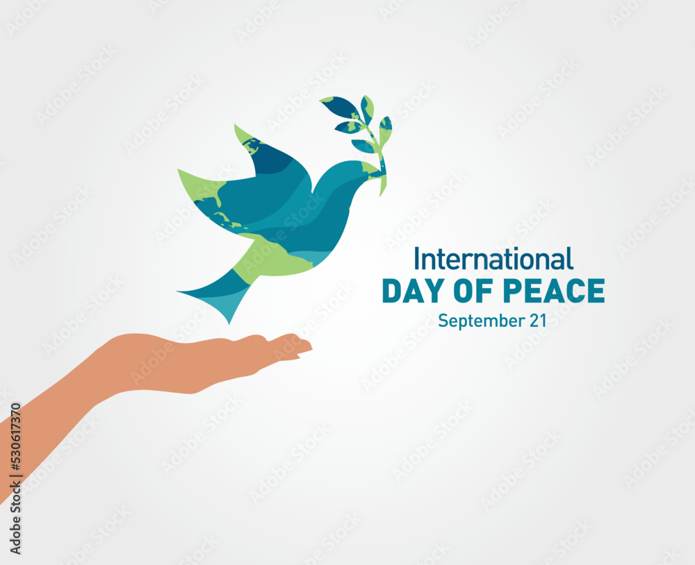 Vecteur Stock International Day of Peace. Illustration concept present ...