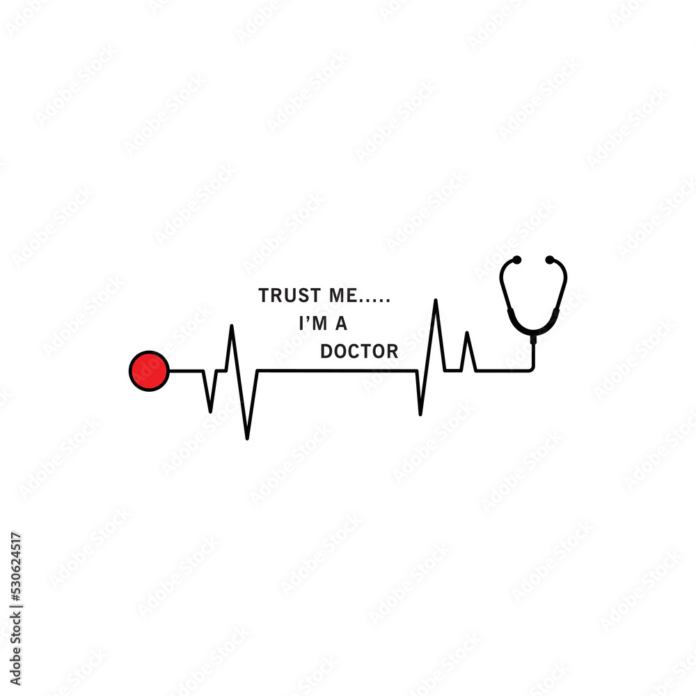 I'm A Doctor Design for doctors and surgeons, featuring a lovely big ...