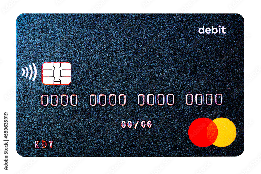 MasterCard Debit card closeup Stock Photo | Adobe Stock