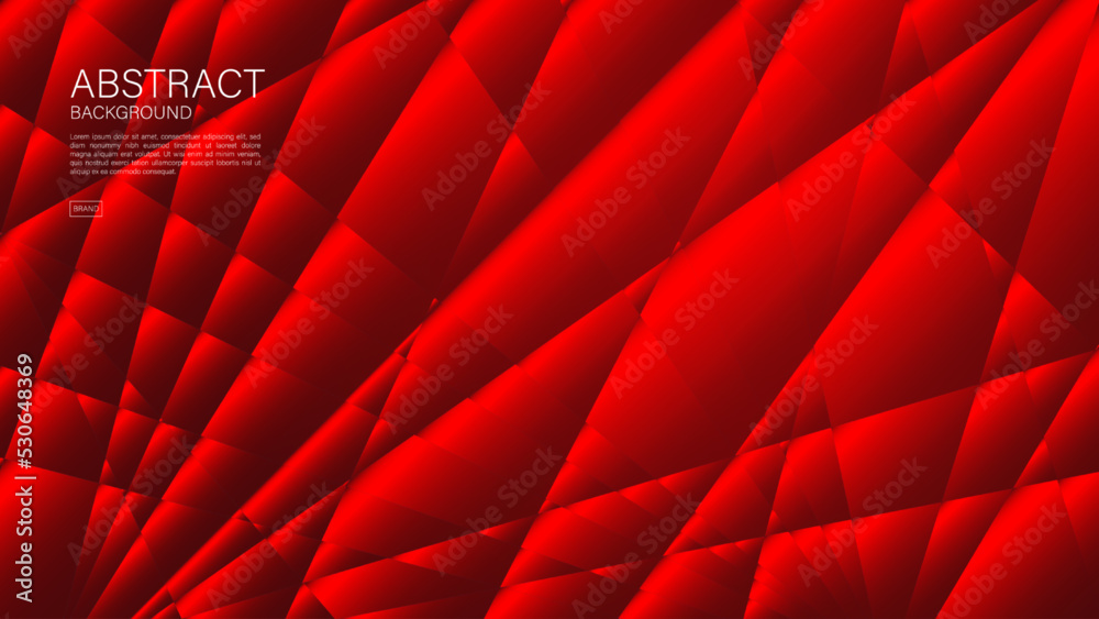 Red abstract polygon background, polygon vector, Geometric vector, Minimal Texture, web ...