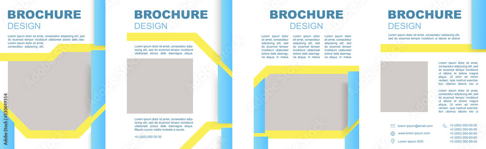 Pre-purchase apartment inspection report blank brochure design ...