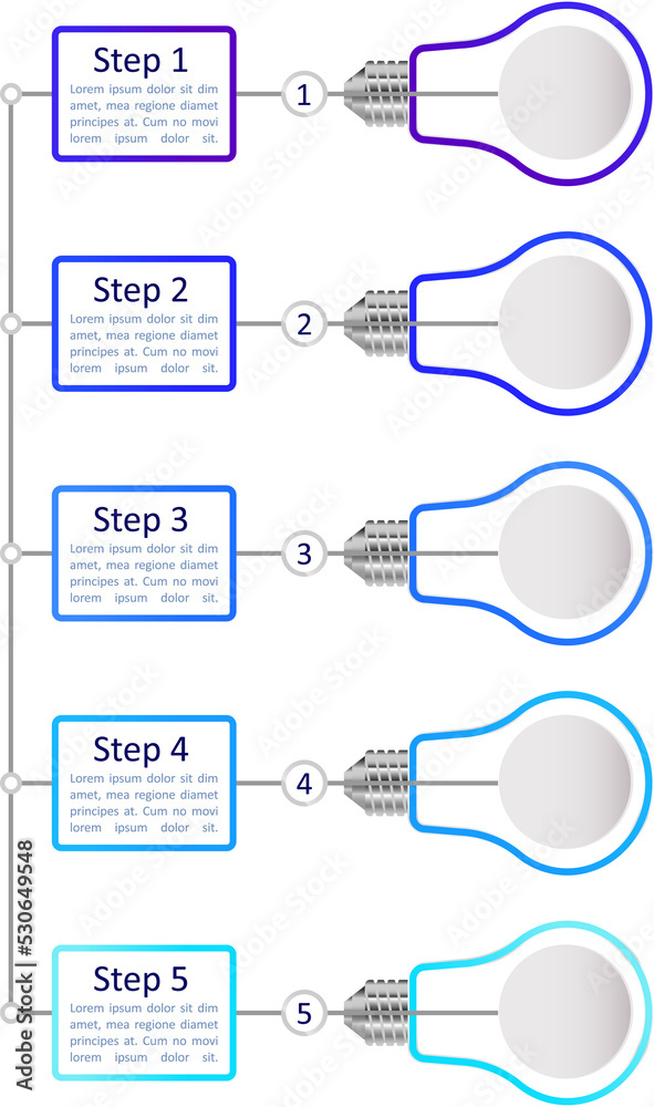 Digital innovation infographic chart design template. Problem solving ...