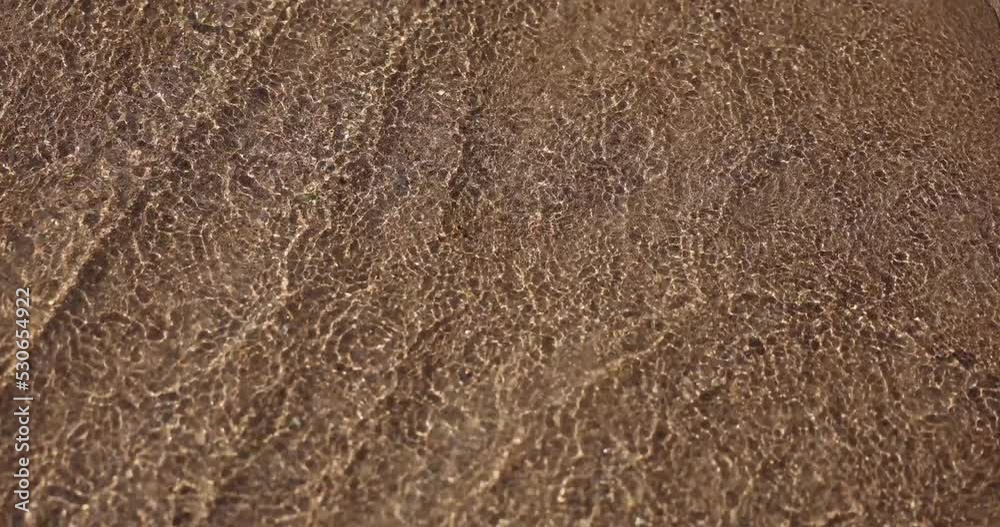 Sad emoticon drawn on sand washes away with sea wave Stock Video ...