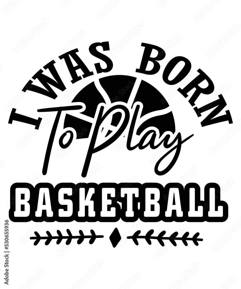 Basketball SVG Bundle, Vector Printable Clipart Cut Files, Love ...