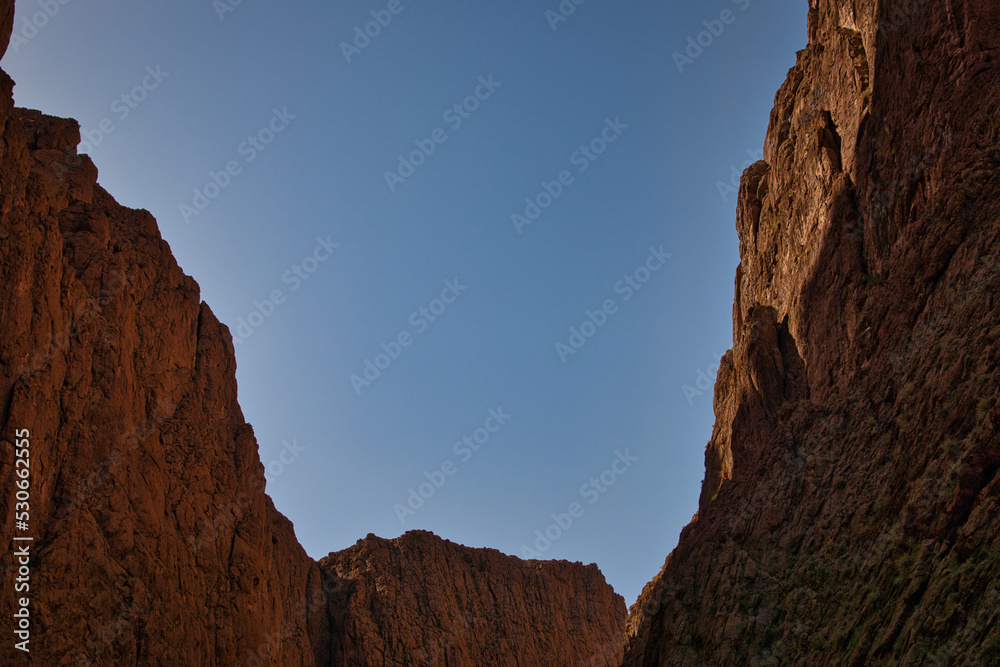 Todra gorge in Morocco, red rocks in Morocco, exploring the gorge ...
