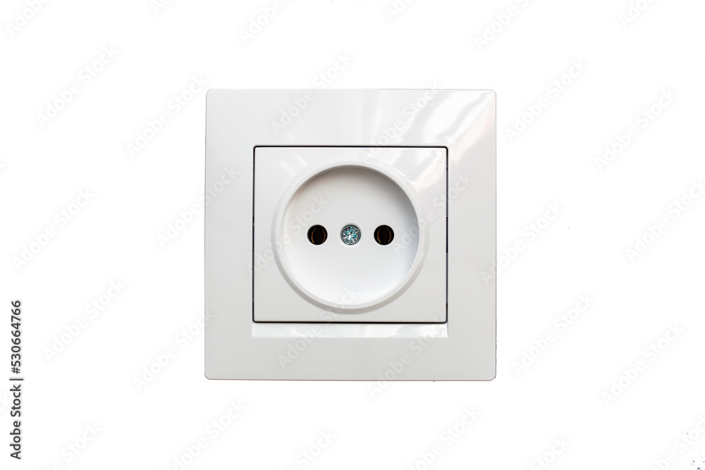 white socket isolated on transparent background Stock Photo | Adobe Stock