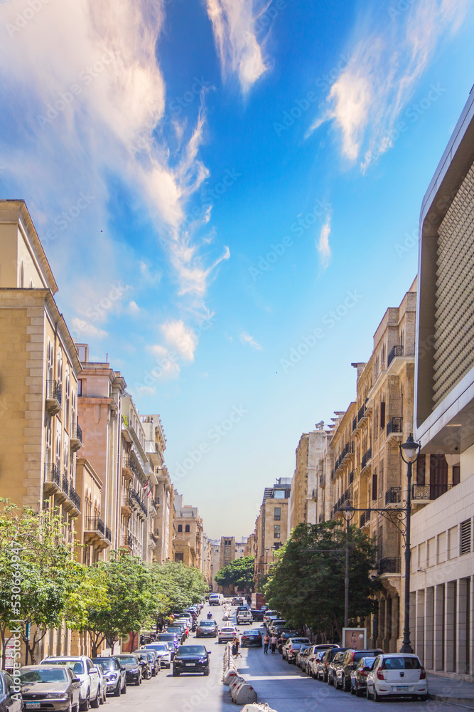 Streets of Downtown Beirut, Lebanon Stock Photo | Adobe Stock