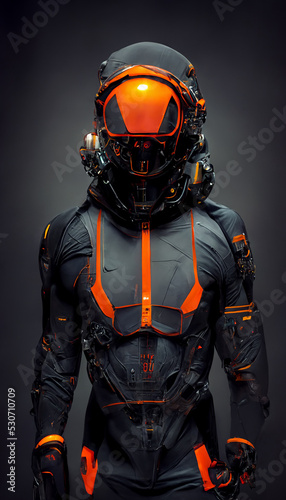 Futuristic Police Armor
