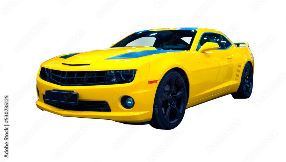 American luxury muscle car. Transparent background. Stock Photo | Adobe ...