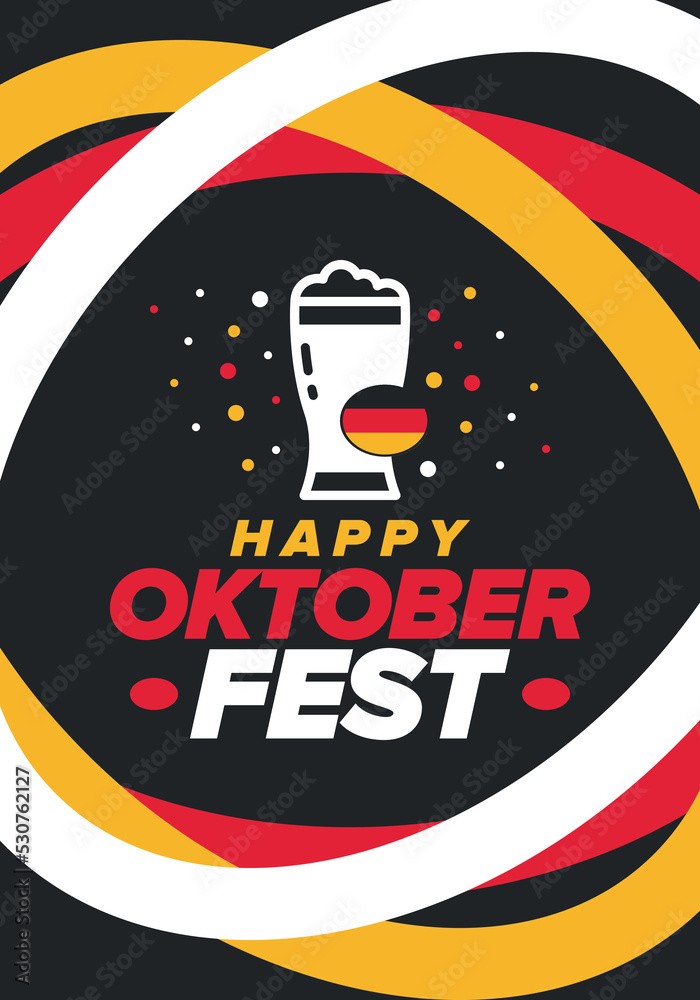Oktoberfest. Traditional beer festival in Germany. Celebration annual ...