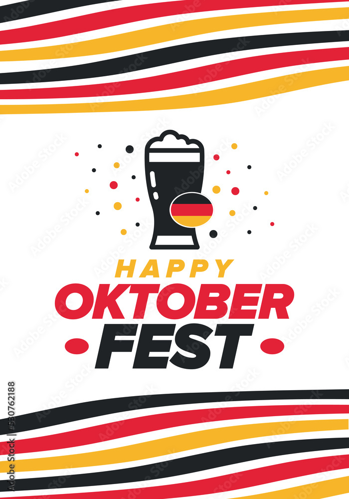 Oktoberfest. Traditional beer festival in Germany. Celebration annual ...