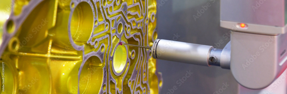 Automatic coordinate measurement machine (CMM) for inspection high ...