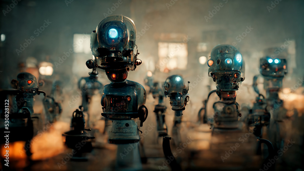 An Artificial Intelligence, AI, Futurist, Futuristic, Robotic, Sci-fi ...