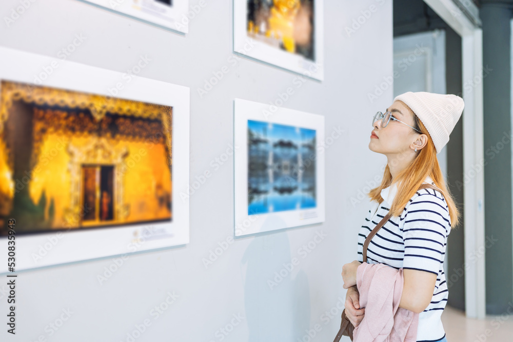 People Looking At A Wall
