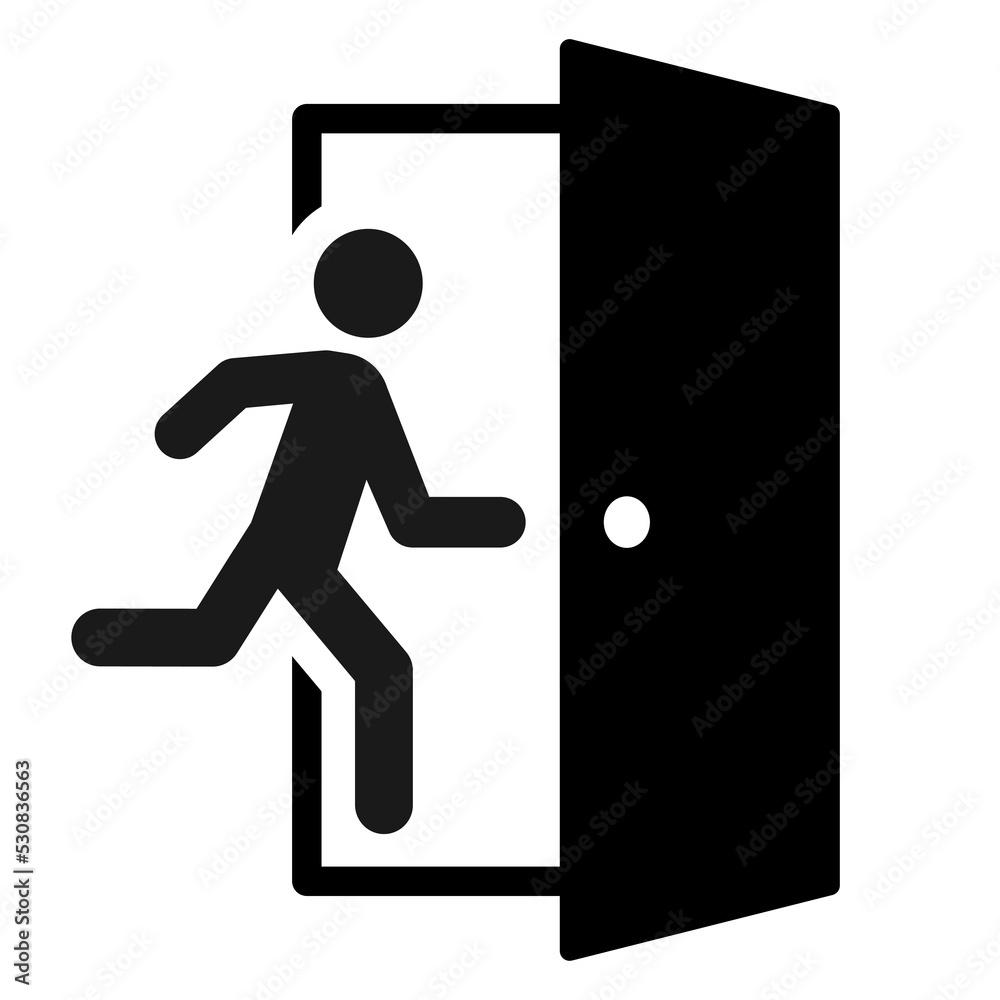 Emergency Exit Sign Set Man Running Out Fire Exit Running Man And emergency-exit-sign-set-man-running-out-fire-exit-running-man-and