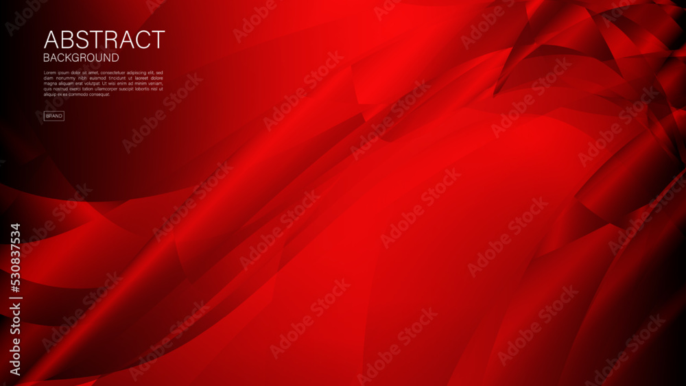 Red abstract wave background, wave vector, Geometric vector, Minimal ...