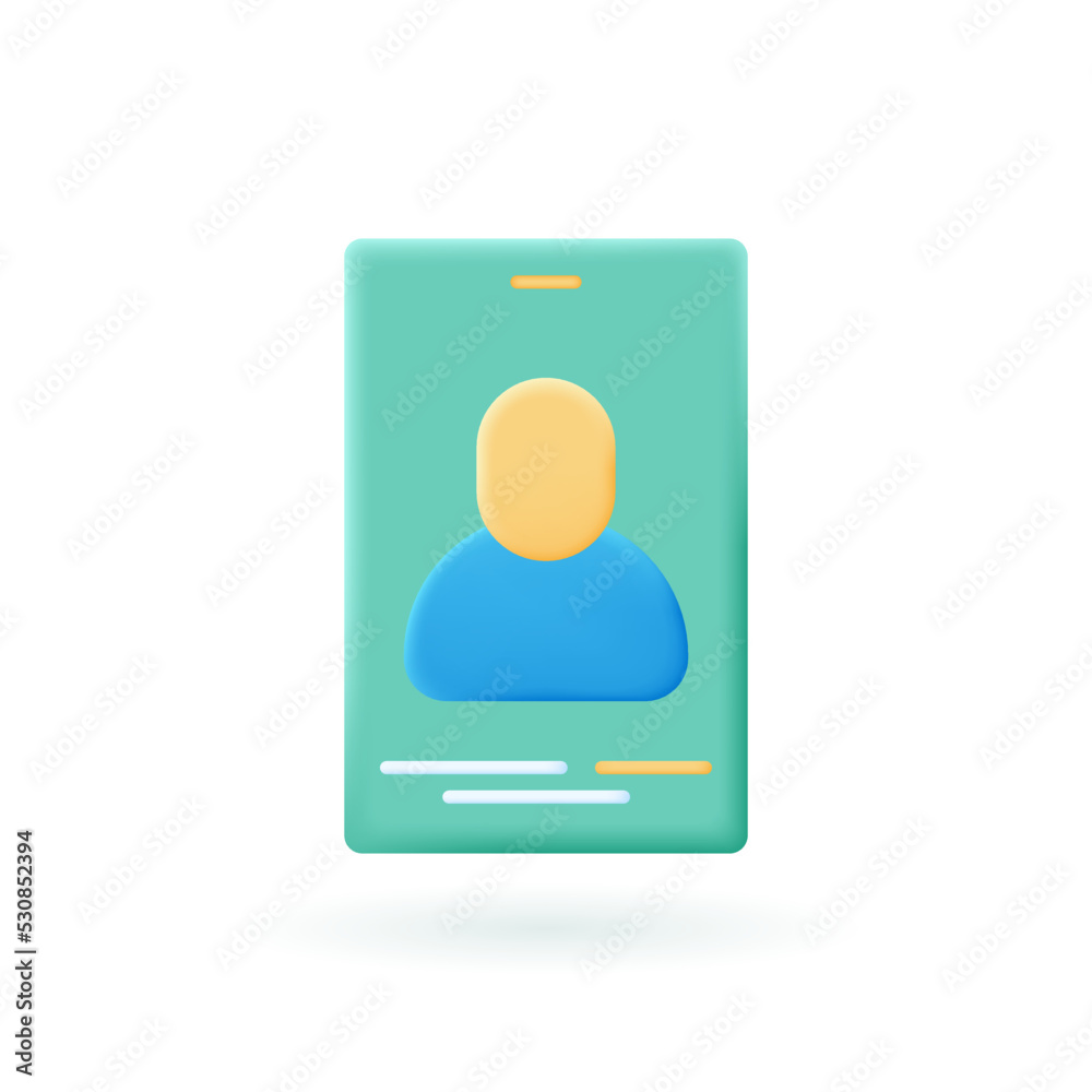 Assessment 3d icon. personal audit and assessment center Human ...