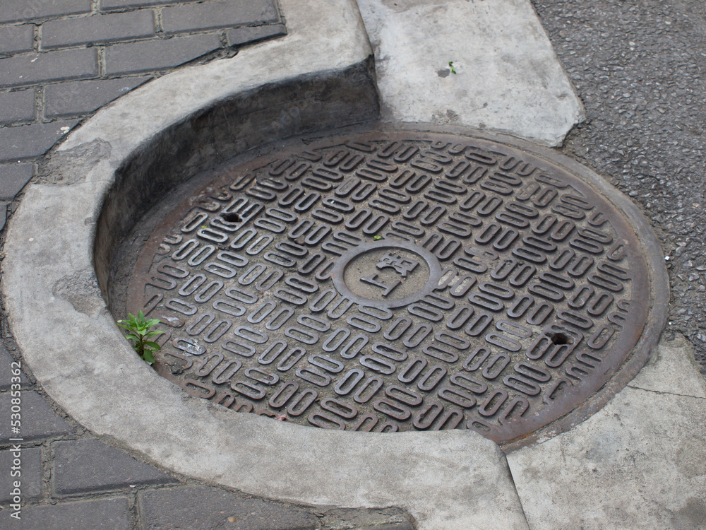 Manhole Stock Photo | Adobe Stock