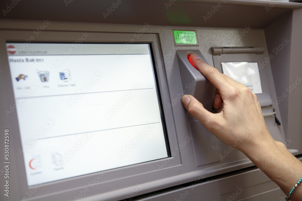 pharmacist selects medicine from hospital medicine automation system by ...