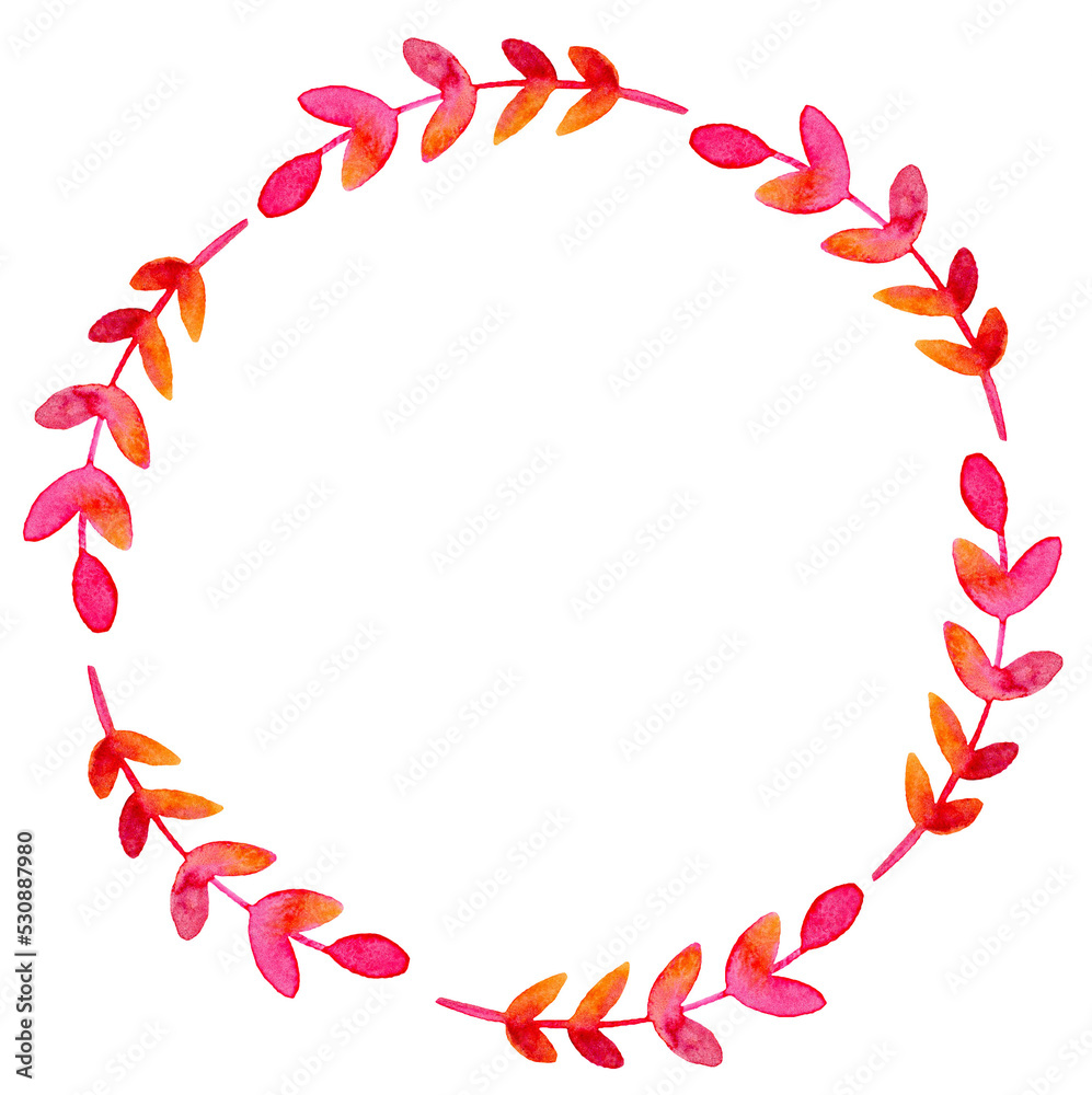 Watercolor frame with transparent background for wedding invitations ...