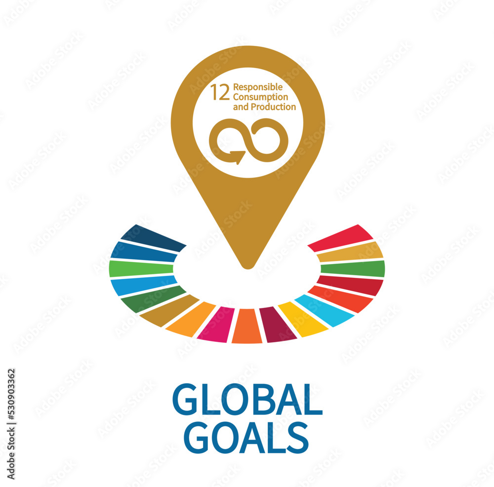 Responsible Consumption and Production Icon - Goal 12 out of 17 ...