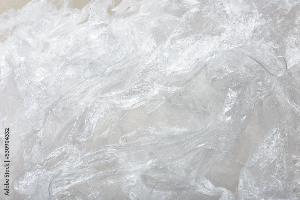 plastic wrap background texture in scale of light and shadow Stock ...