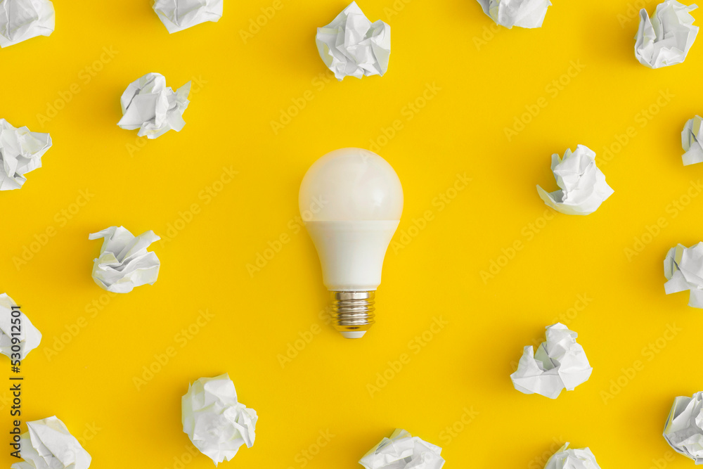 Light Bulb Sticky Notes