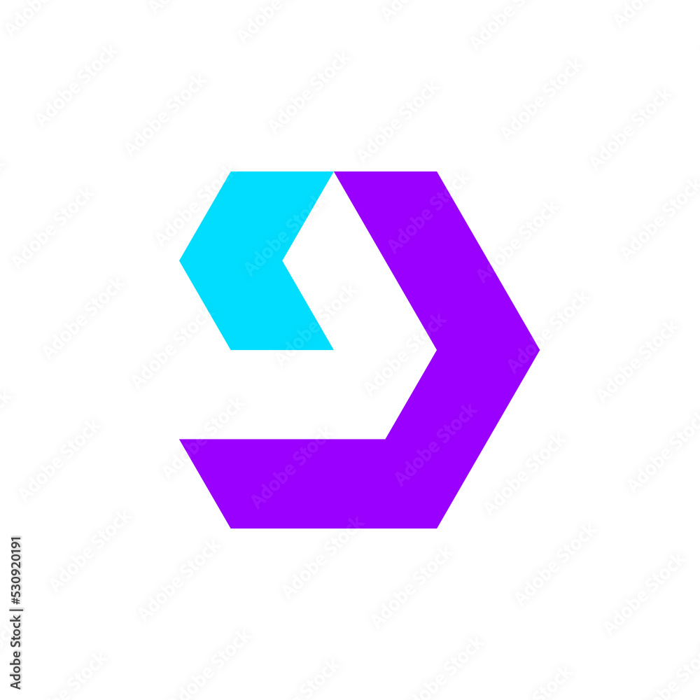 Letter J arrow modern bold logo design Stock Vector | Adobe Stock