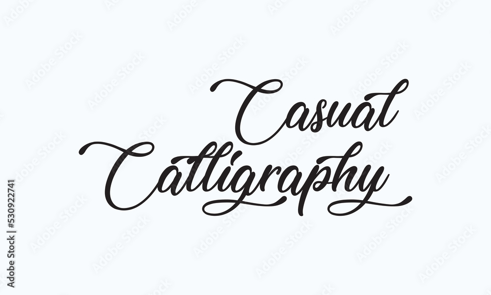 Casual calligraphy - Procreate t-shirt design, Hand drew lettering ...