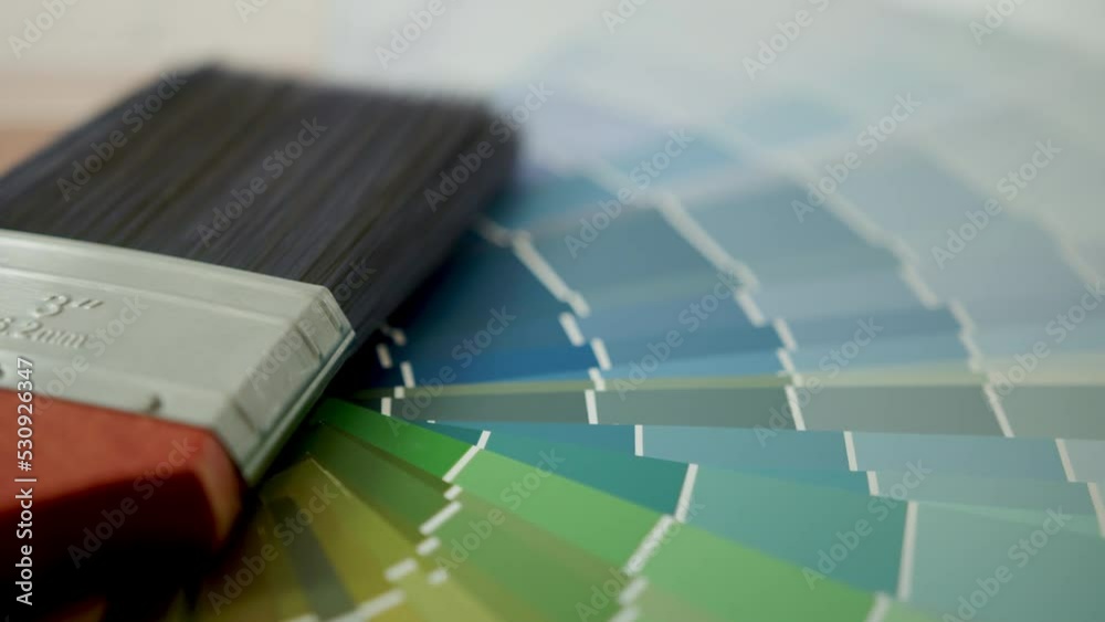 Rotating Color Swatches Fandeck Series 4K Stock Video | Adobe Stock