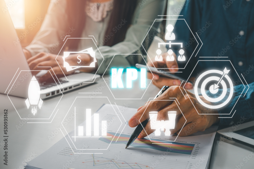 KPI Key performance indicator business and industrial analysis concept ...