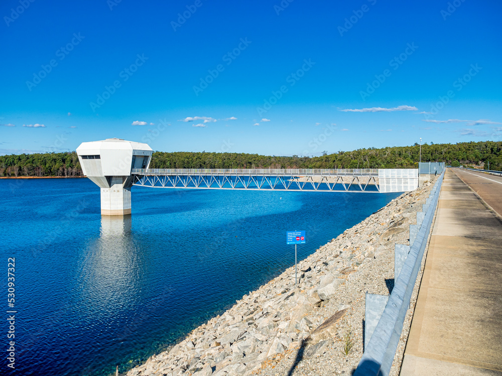 The North Dandalup Dam is part of Perth's Integrated Water Supply ...