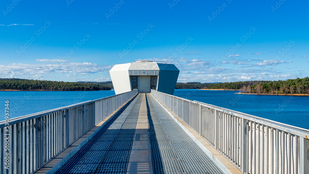 The North Dandalup Dam is part of Perth's Integrated Water Supply ...