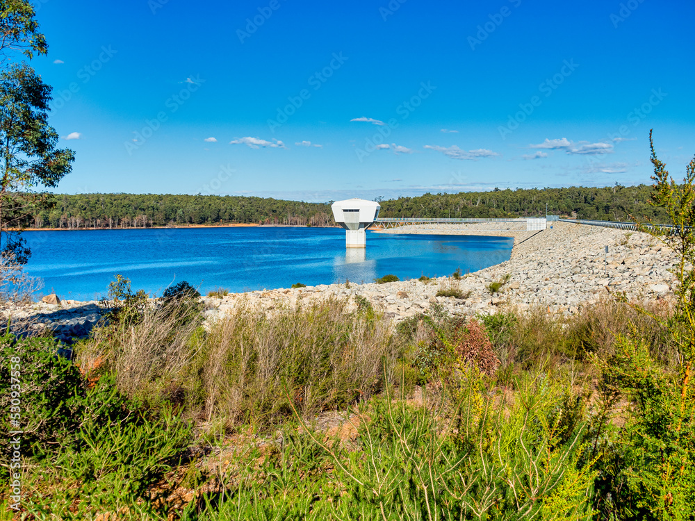 The North Dandalup Dam is part of Perth's Integrated Water Supply ...