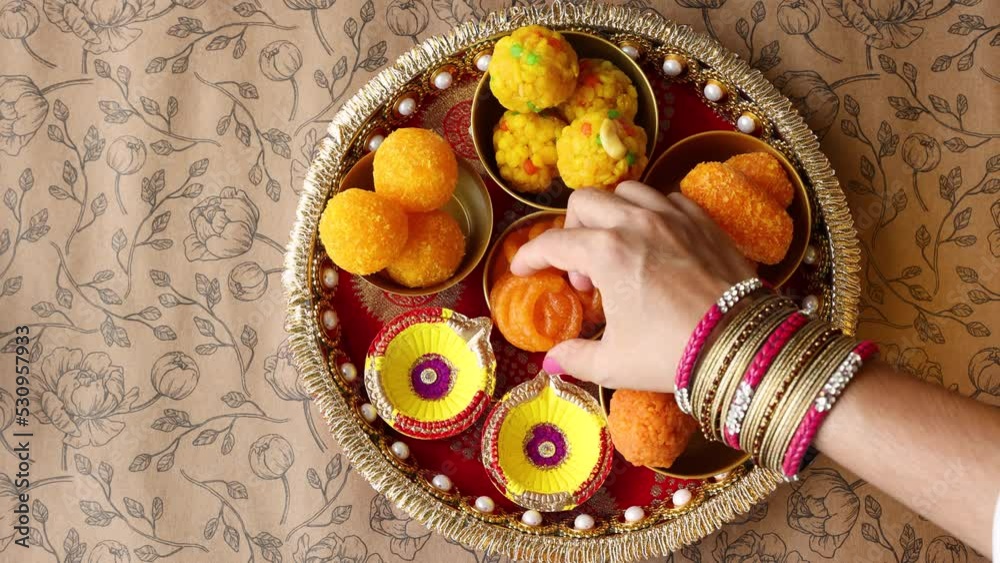 Diwali sweets Mango chum chum barfi petha Laddu Jalebi peda Indian ...