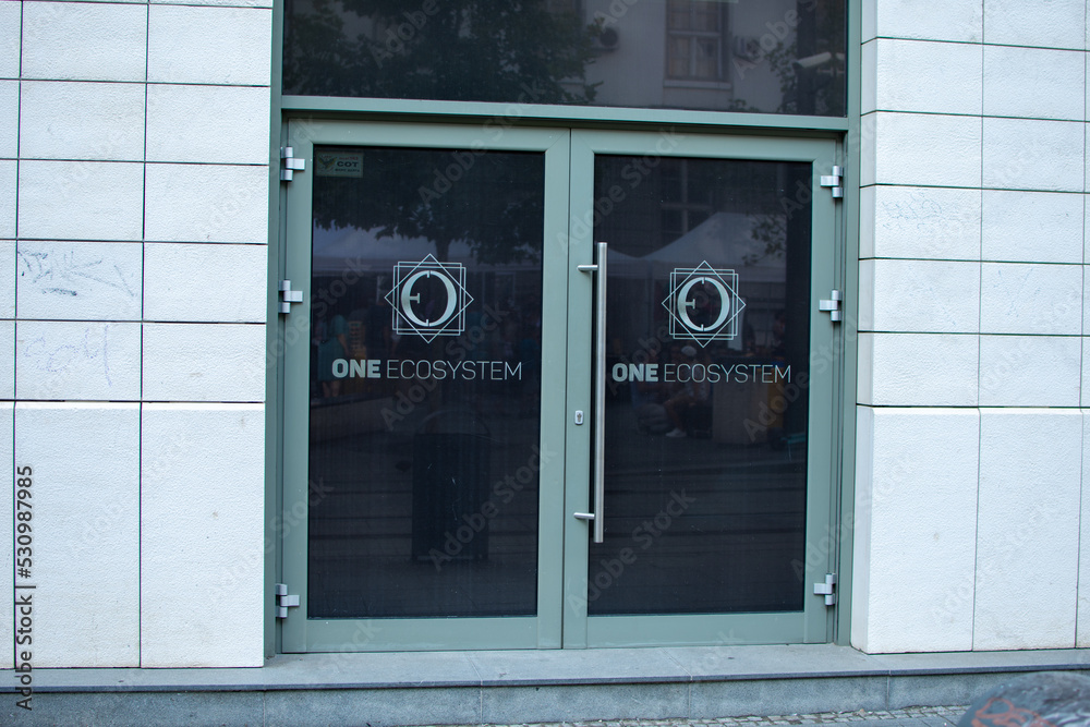 Sofia, Bulgaria - 11 September 2022: Onecoin office renamed Ruzha ...