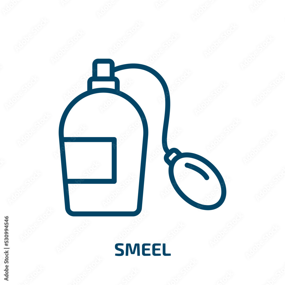 smeel icon from fashion collection. Thin linear smeel, fashion, simple ...