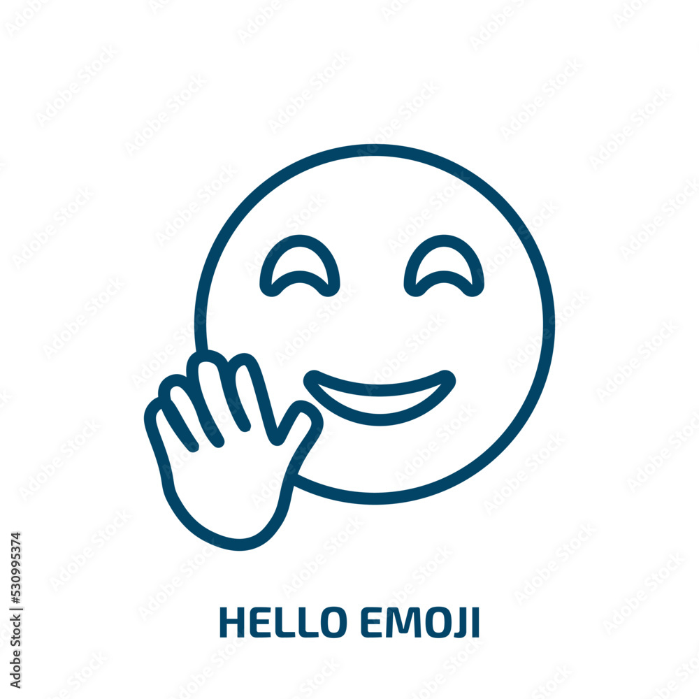 Hello Smiley Images