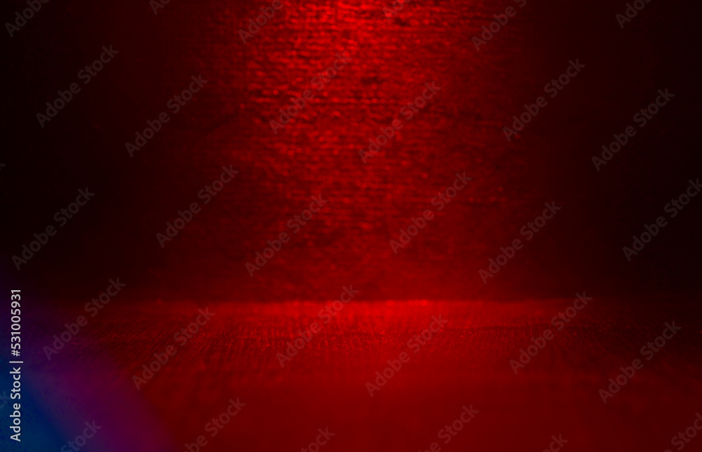 The background, sparkling red light, black scene with shining Stock ...