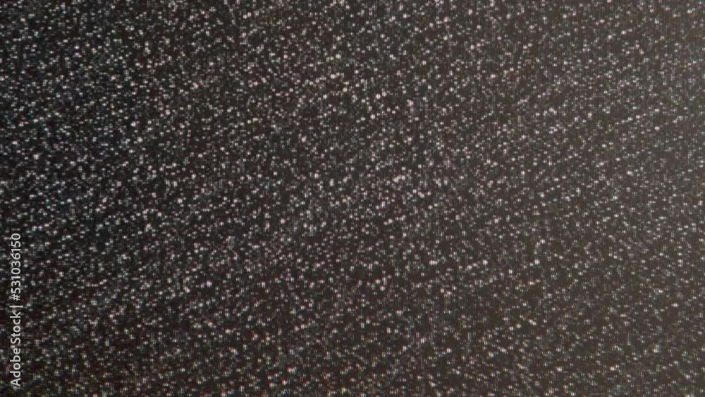 Video Stock Ethereal White Noise with Interference. Loop. The screen of ...