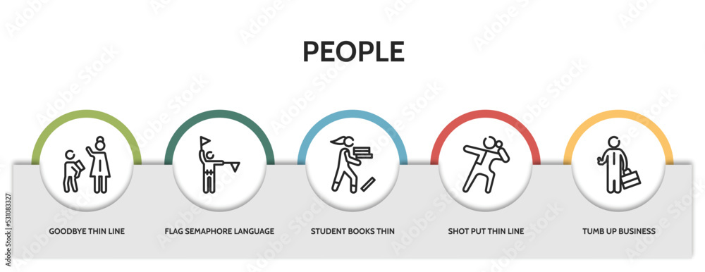 People Outline Template