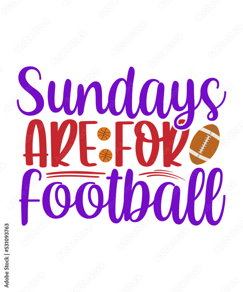 Football Svg Bundle, Football Svg, Football Png, Football Clipart ...