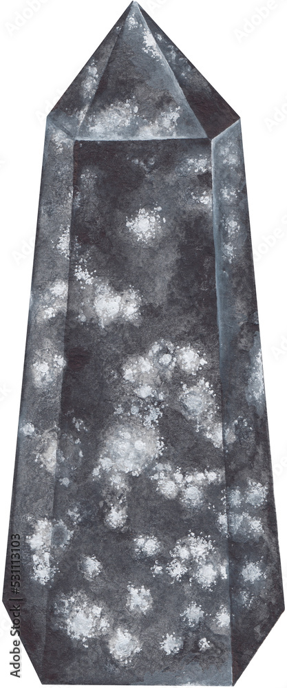 Transparent Background snowflake obsidian Illustration Png. Transparent ...