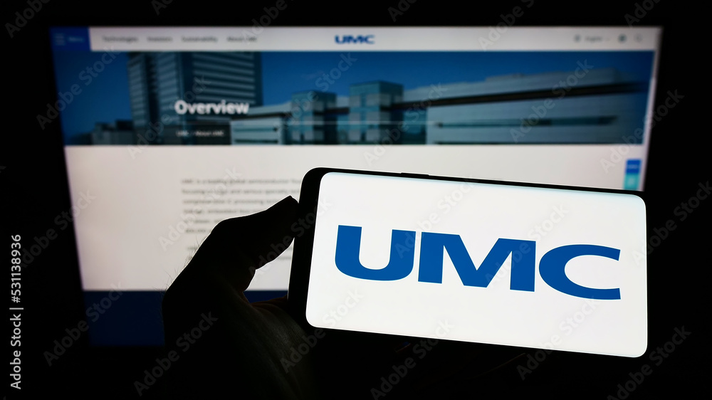 Stuttgart, Germany - 09-11-2022: Person holding mobile phone with logo ...