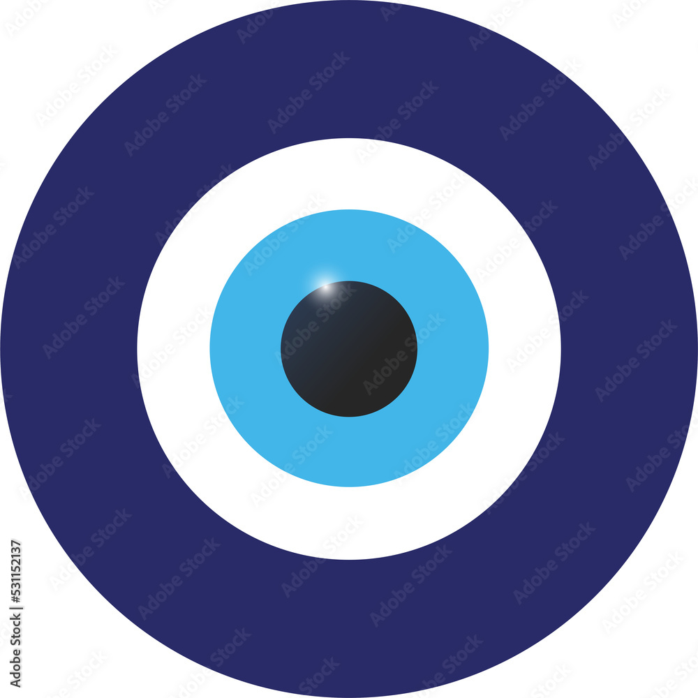 Turkish eye “Nazar Boncugu” Evil eye ethnic pattern mystic greek blue ...
