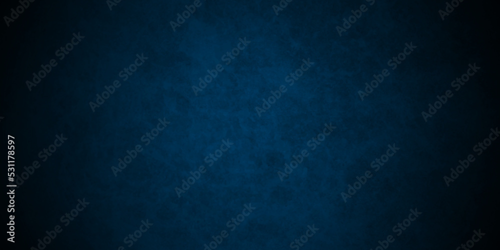 Dark Blue background with grunge backdrop texture, watercolor painted ...