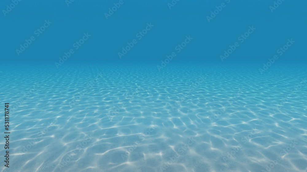 High quality Looping animation of ocean waves from underwater with ...