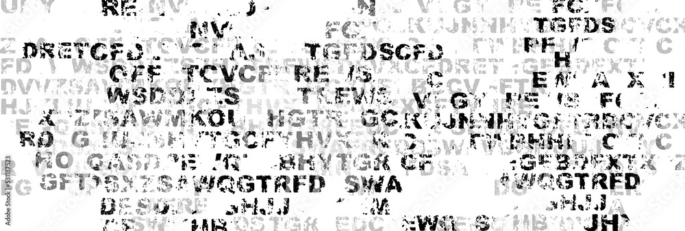 Creative and modern background with letters. Stock Photo | Adobe Stock