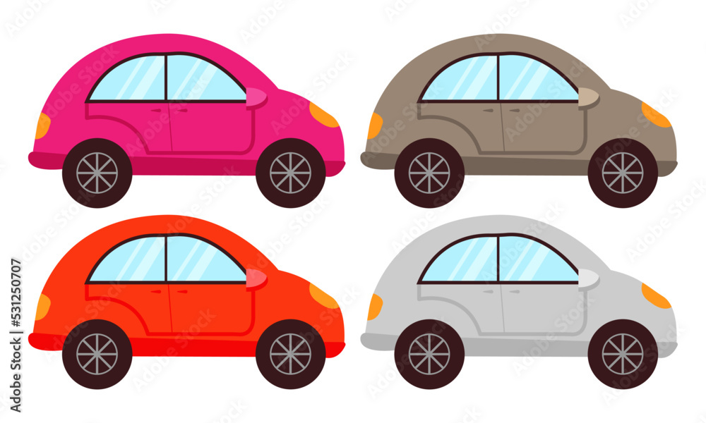 Set automobile. A self-propelled vehicle with an engine for the ...