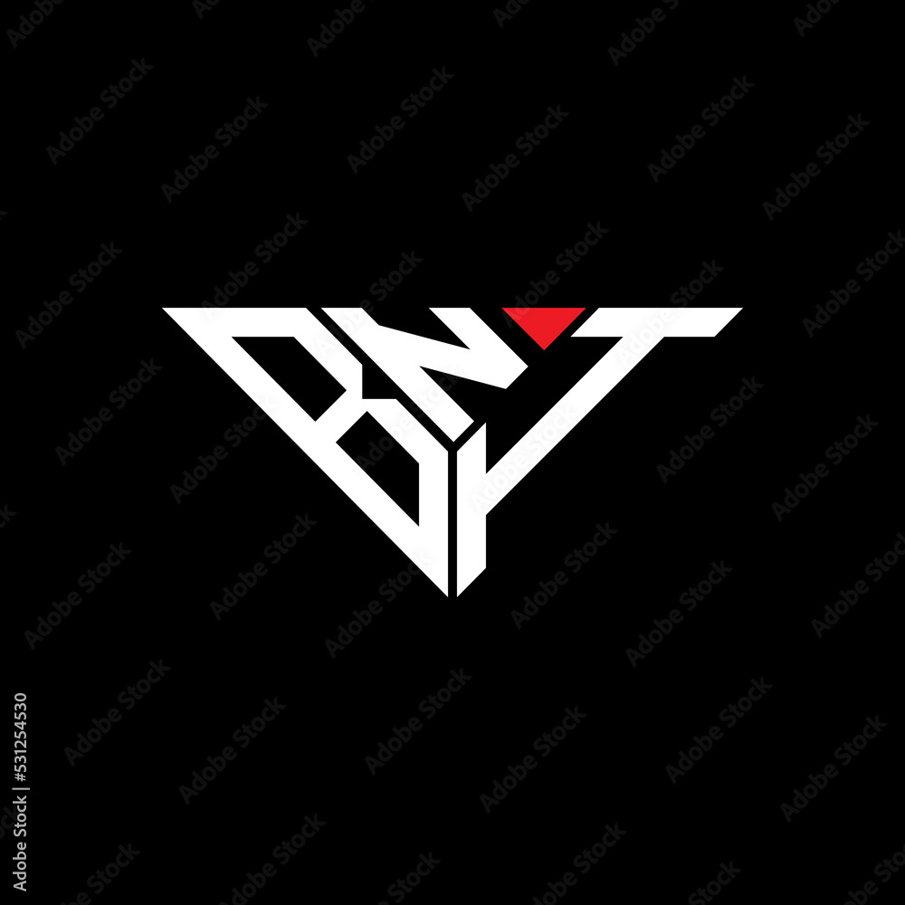BNI letter logo creative design with vector graphic, BNI simple and ...